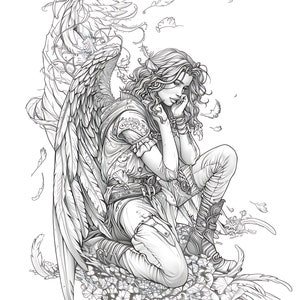 Valkyries Coloring Pages: High Detail Illustrations (PDF Download) - Etsy