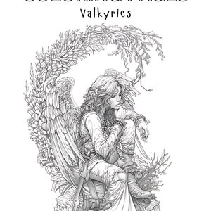 Valkyries Coloring Pages. Coloring Pages for Adults and Teens. High ...
