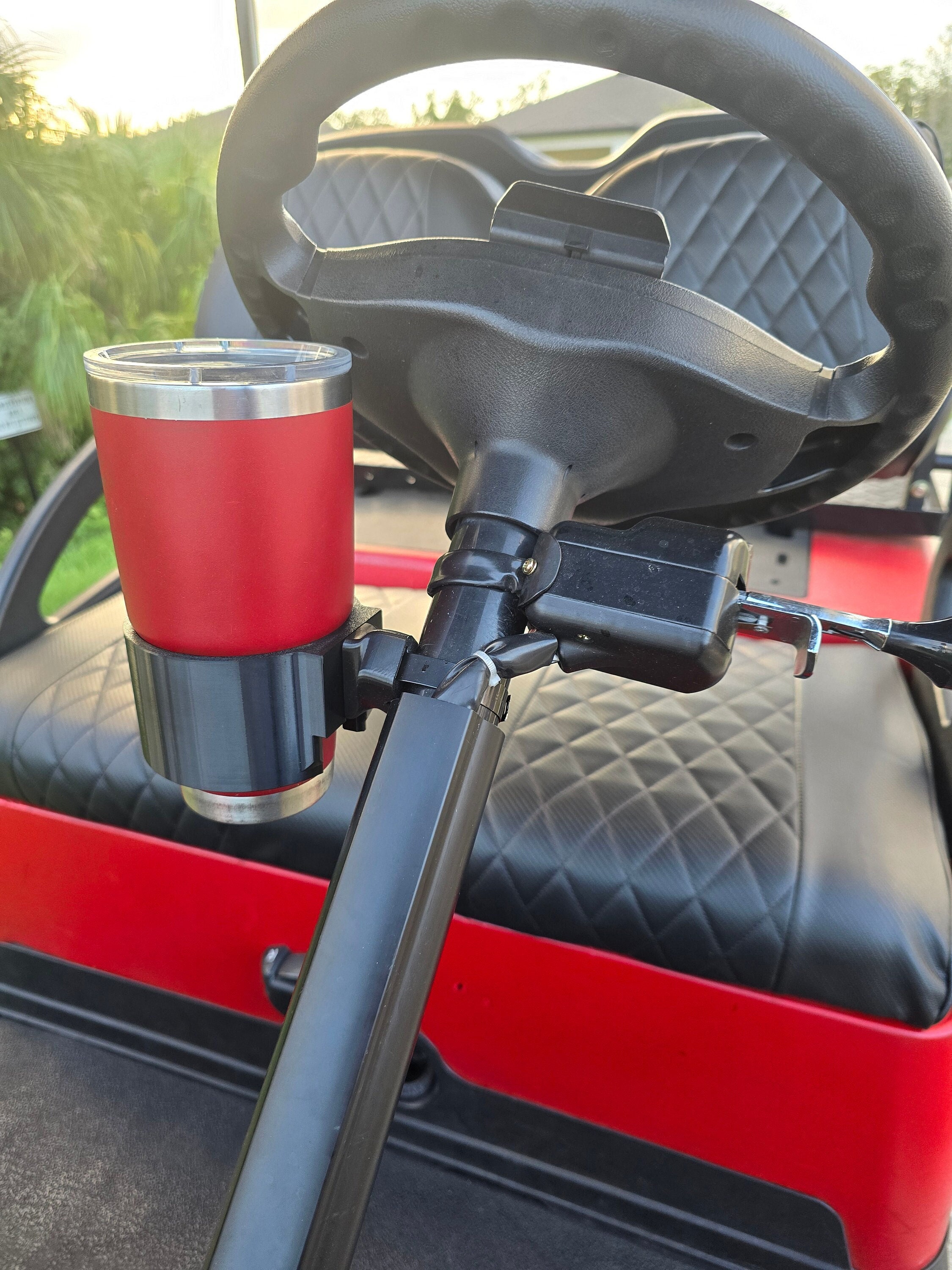 Golf Cart Steering Column Modular Cup Holder Mount - Etsy