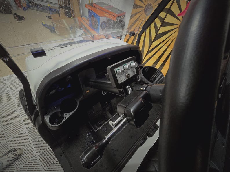 Navitas OTF on the Fly Controller Mount | Golf Cart Steering Column ...