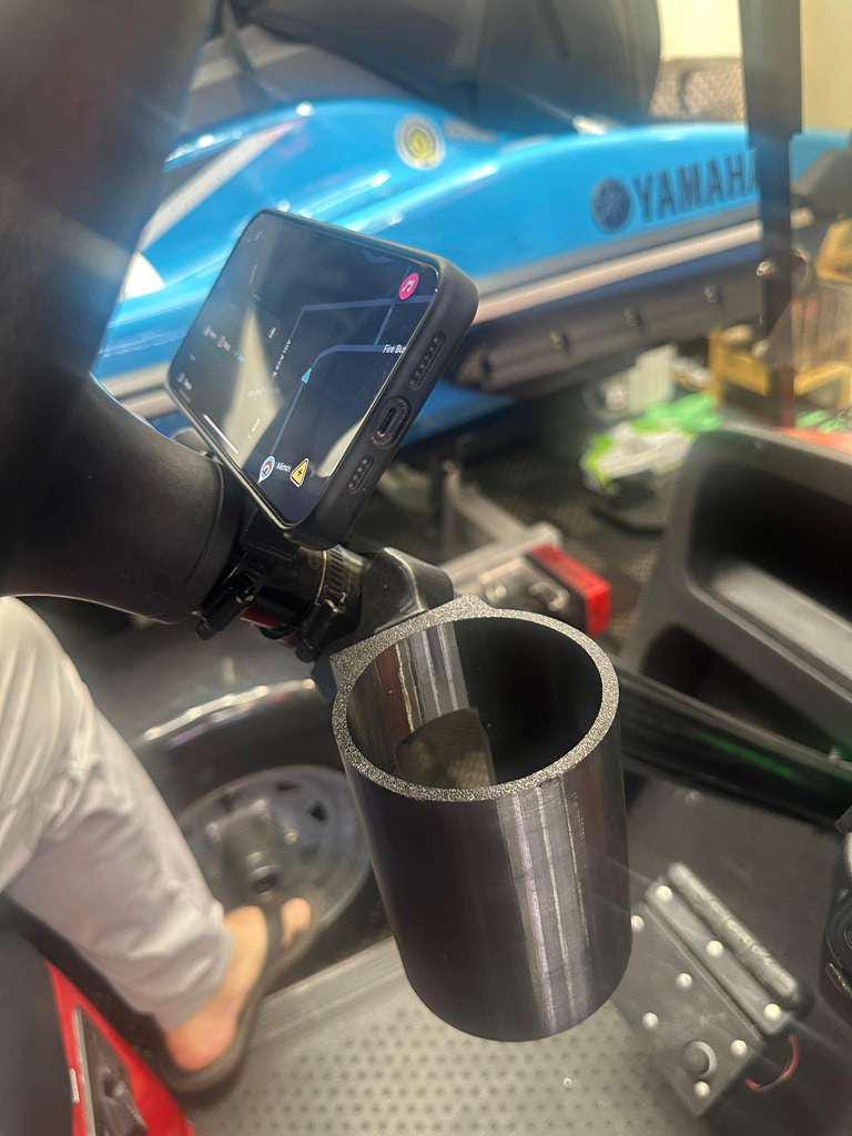 Golf Cart Phone Mount | Magsafe Compatible | Universal Steering Column ...