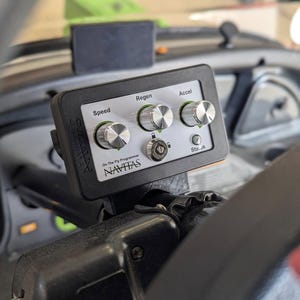 Navitas OTF on the Fly Controller Mount | Golf Cart Steering Column ...