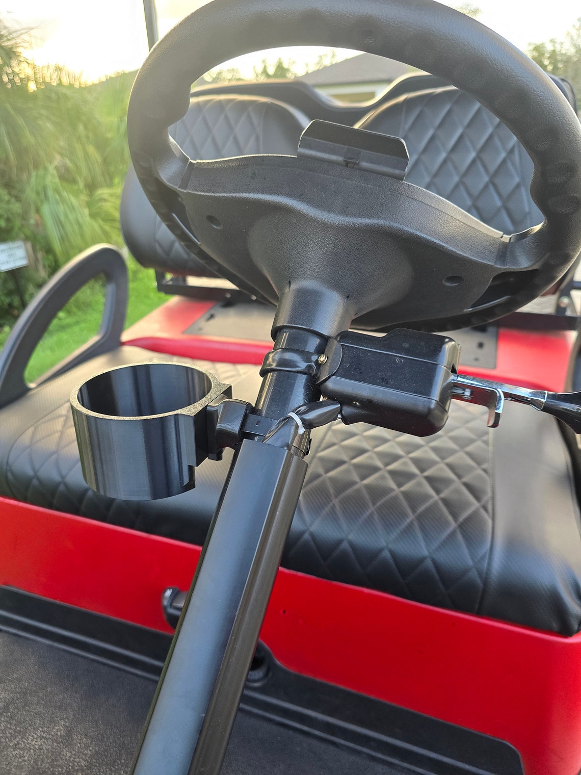 Golf Cart Steering Column Modular Cup Holder Mount - Etsy
