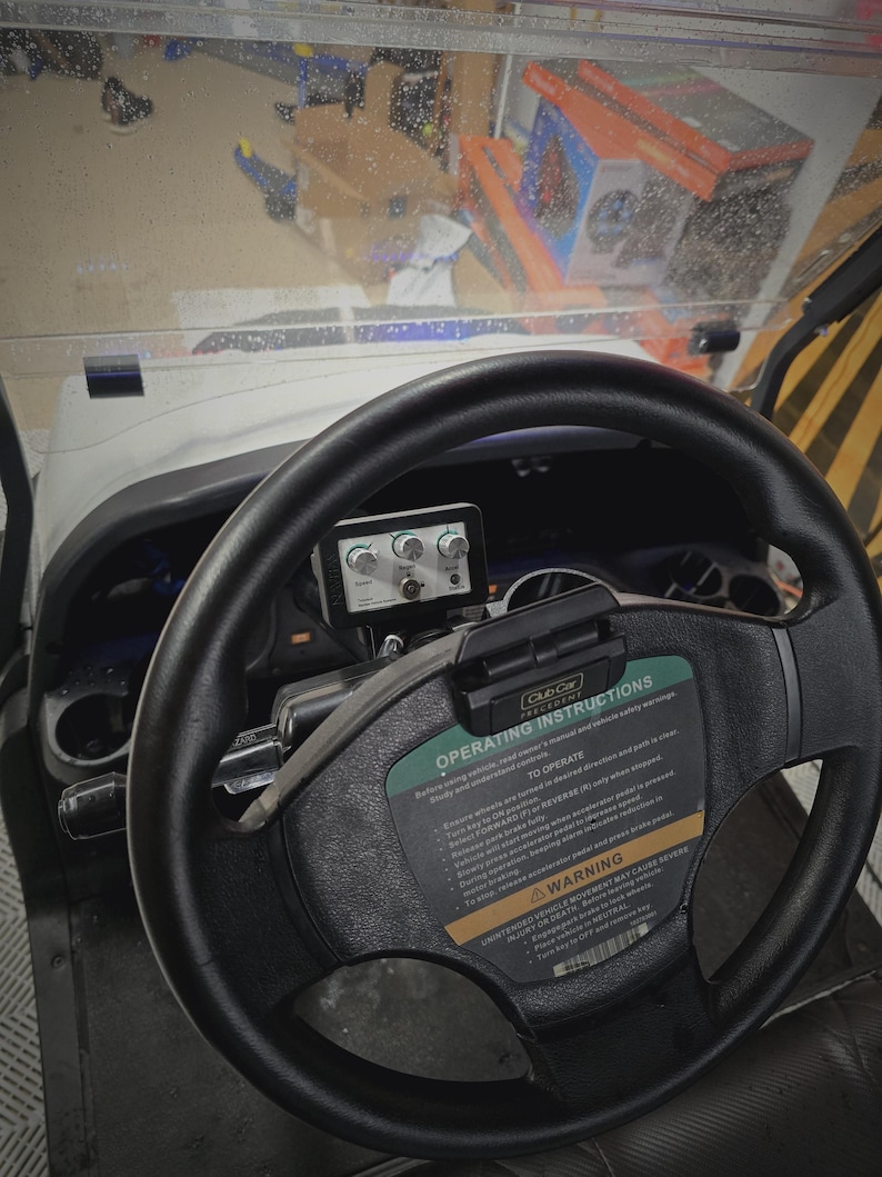 Navitas OTF on the Fly Controller Mount | Golf Cart Steering Column ...