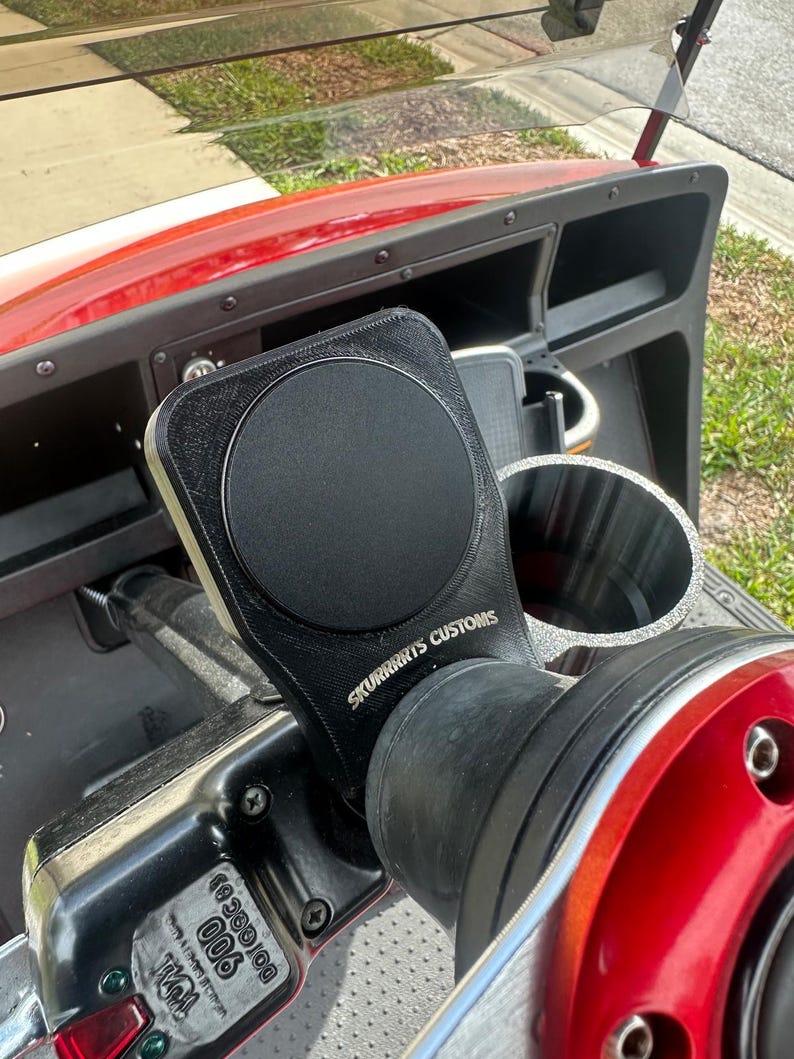 Golf Cart Phone Mount | Magsafe Compatible | Universal Steering Column ...
