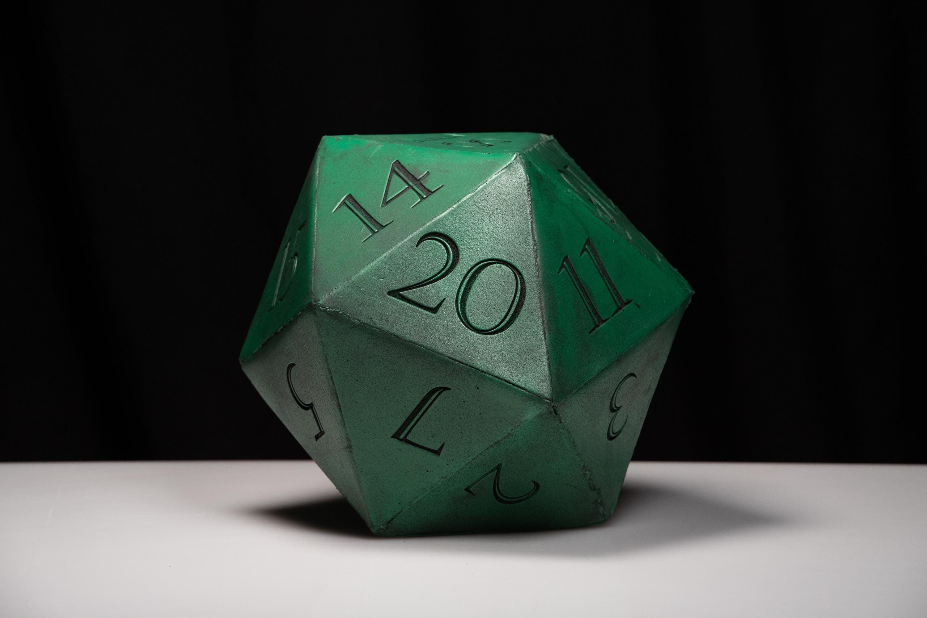 Giant D20 Die 10 Tall Display Prop - Etsy