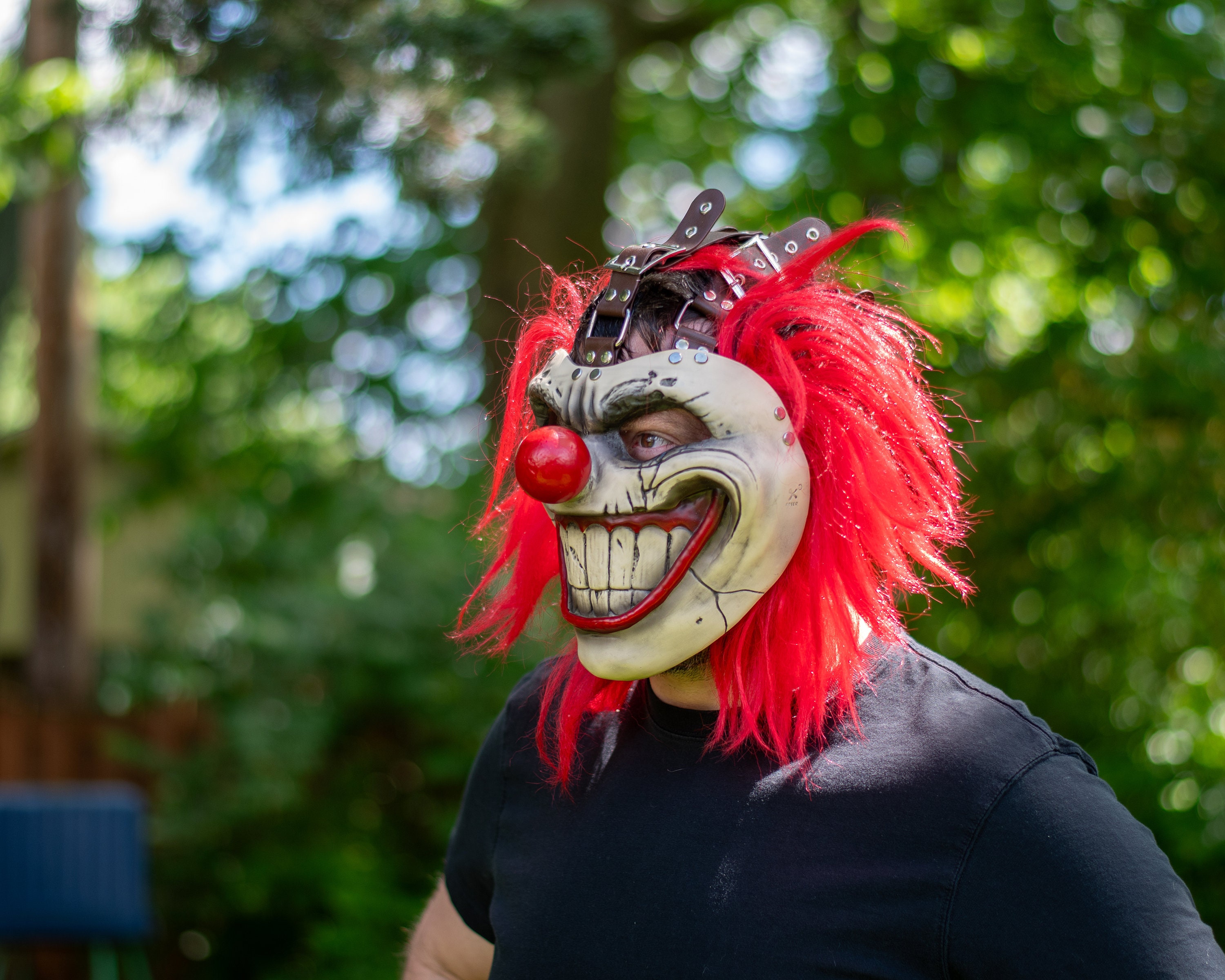 Sweet Tooth Scary Clown Mask for Cosplay and Display - Etsy
