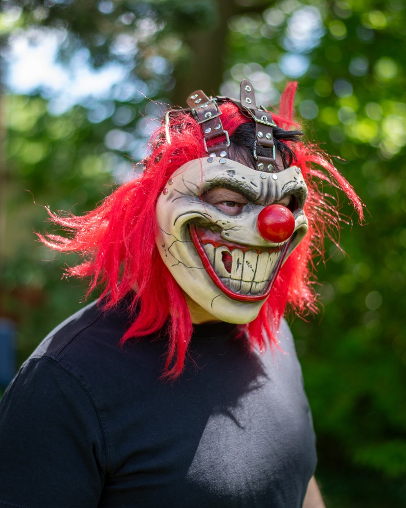 Sweet Tooth Scary Clown Mask for Cosplay and Display - Etsy