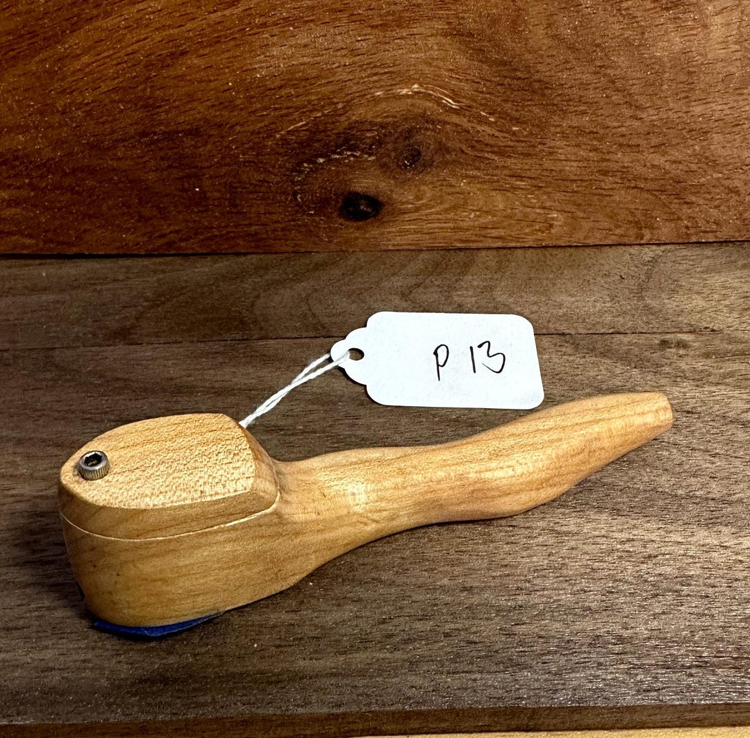 Snake Shape Maple Tobacco Smoking Pipe Truly Handmade Appalachia ...