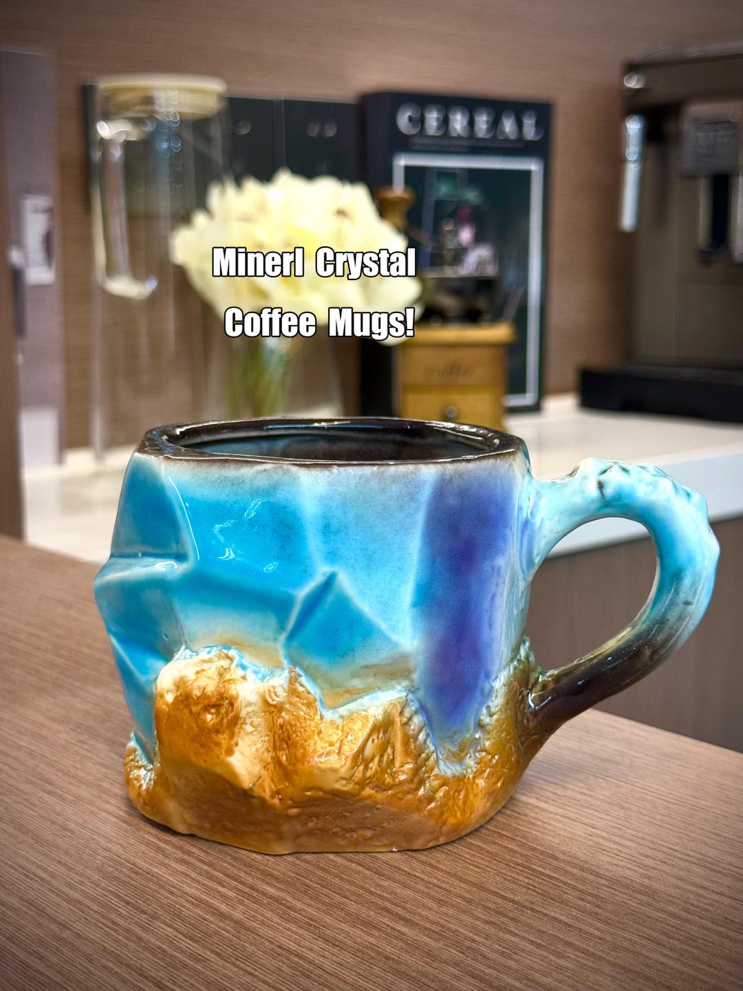 Mineral Crystal Coffee Cup Mug Birthday Gift Holiday Gift - Etsy