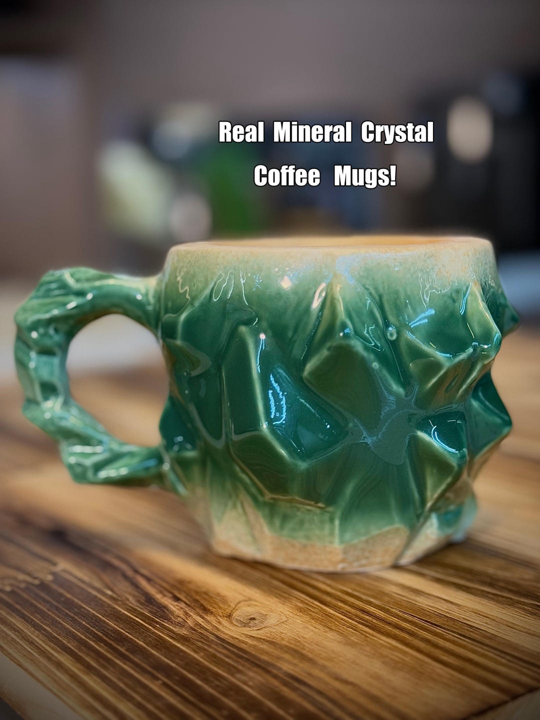 Real Mineral Crystal Coffee Mug Birthday Gift Christmas Gift - Etsy