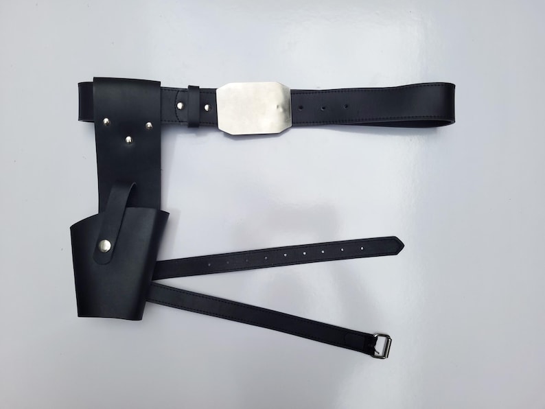 Star Trek Phaser Leather Belt and Holster, Season 3 Cosplay Costume ...