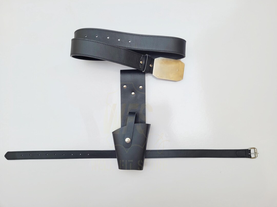 Star Trek Phaser Leather Belt and Holster, Season 3 Cosplay Costume ...