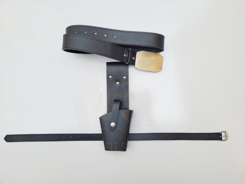 Star Trek Phaser Leather Belt and Holster, Season 3 Cosplay Costume ...
