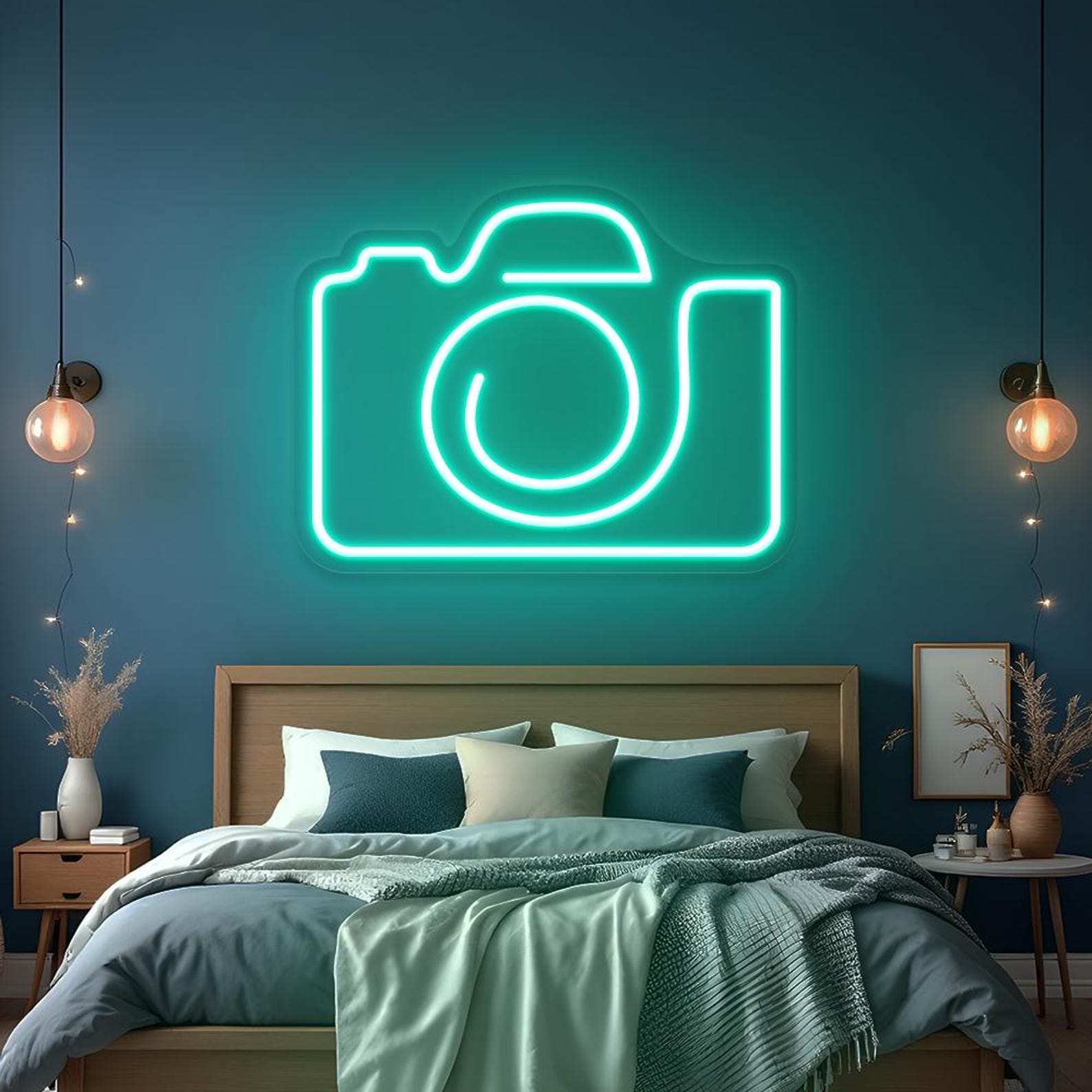 Camera Neon Sign, Camera Led Light, Photo Studio Wall Decor, Photo ...