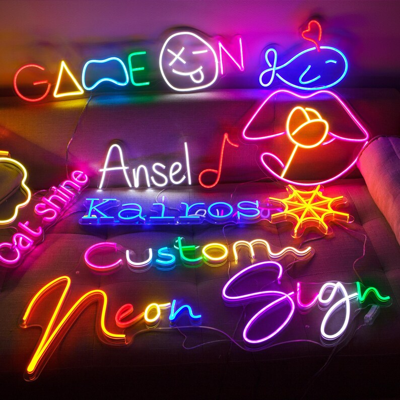 Merry Christmas LED Neon Sign, Custom Neon Sign, Christmas Tree Decor ...