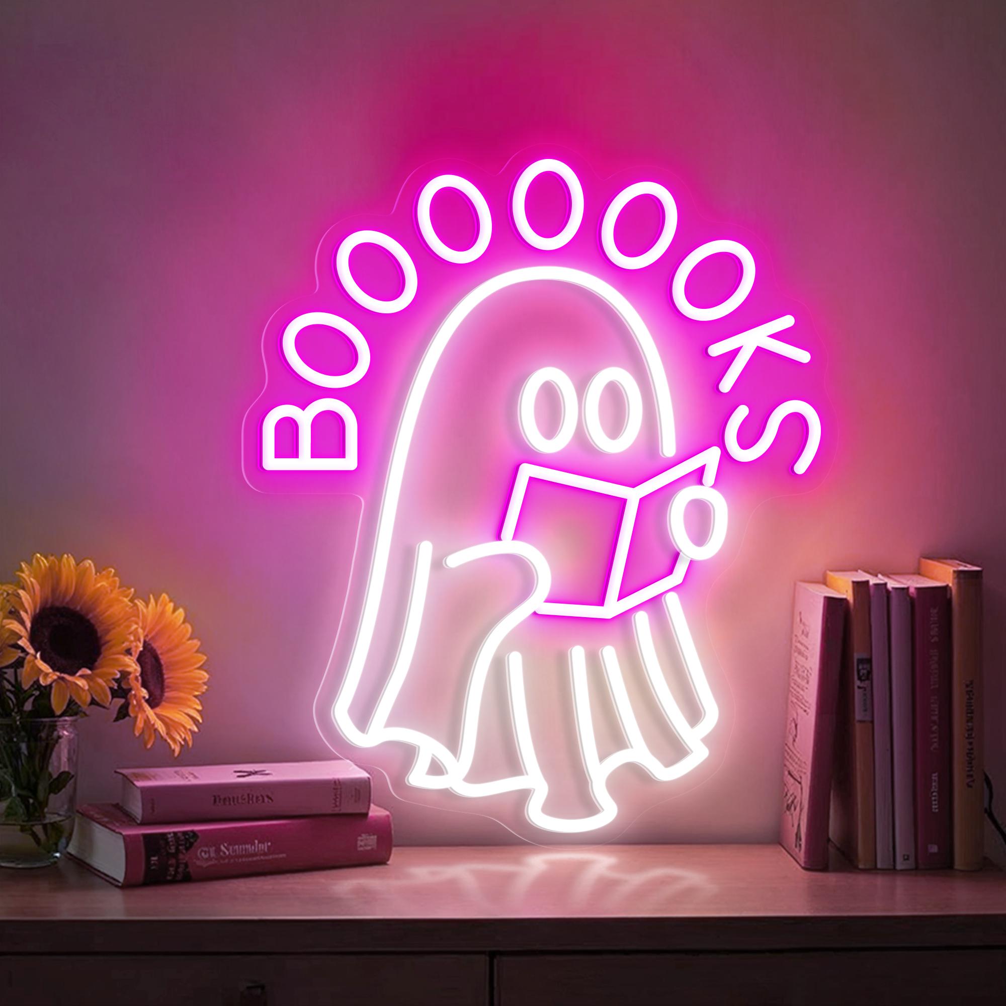 Ghost Book Blanket Ghost Reading Book Lamp, Ghost Night Light Up Ghost ...