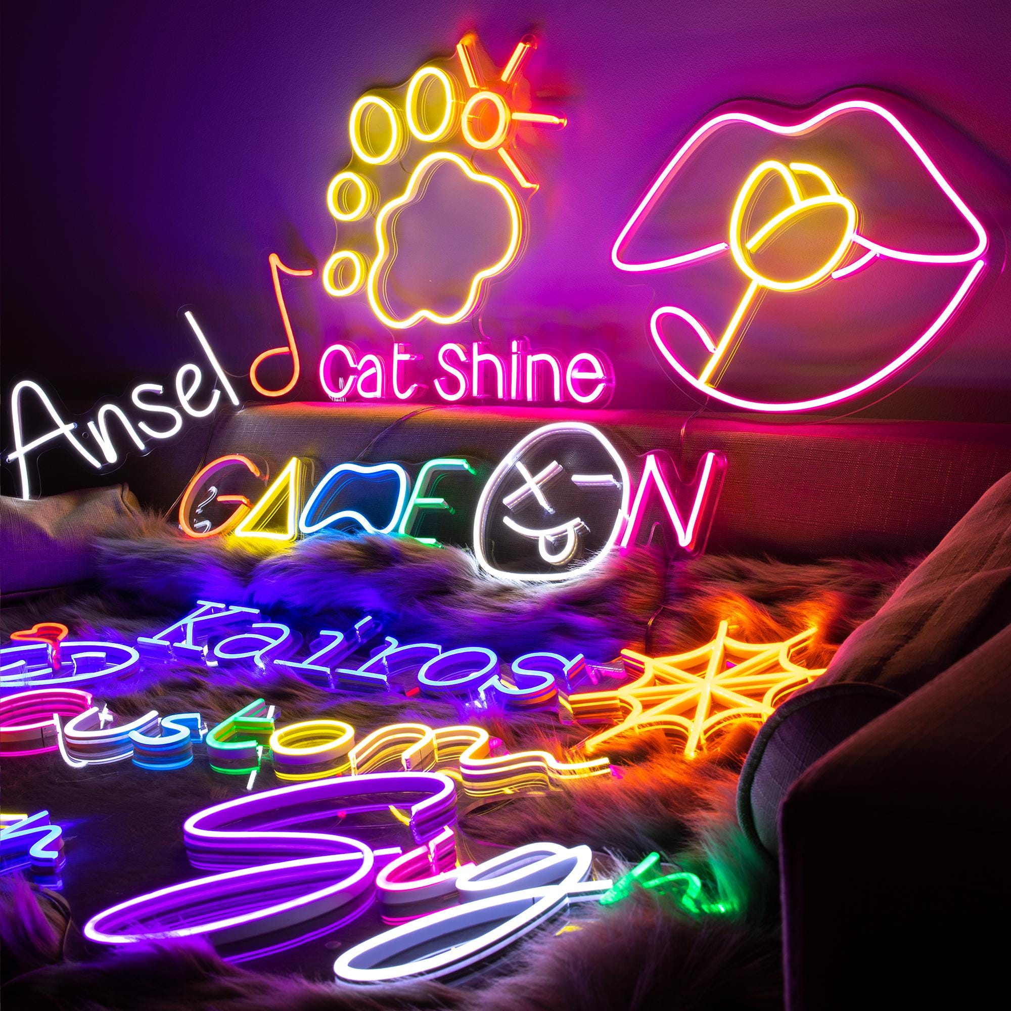Good Vibes Only LED Neon Sign, Personalized Gifts, Room Decor Aesthetic ...
