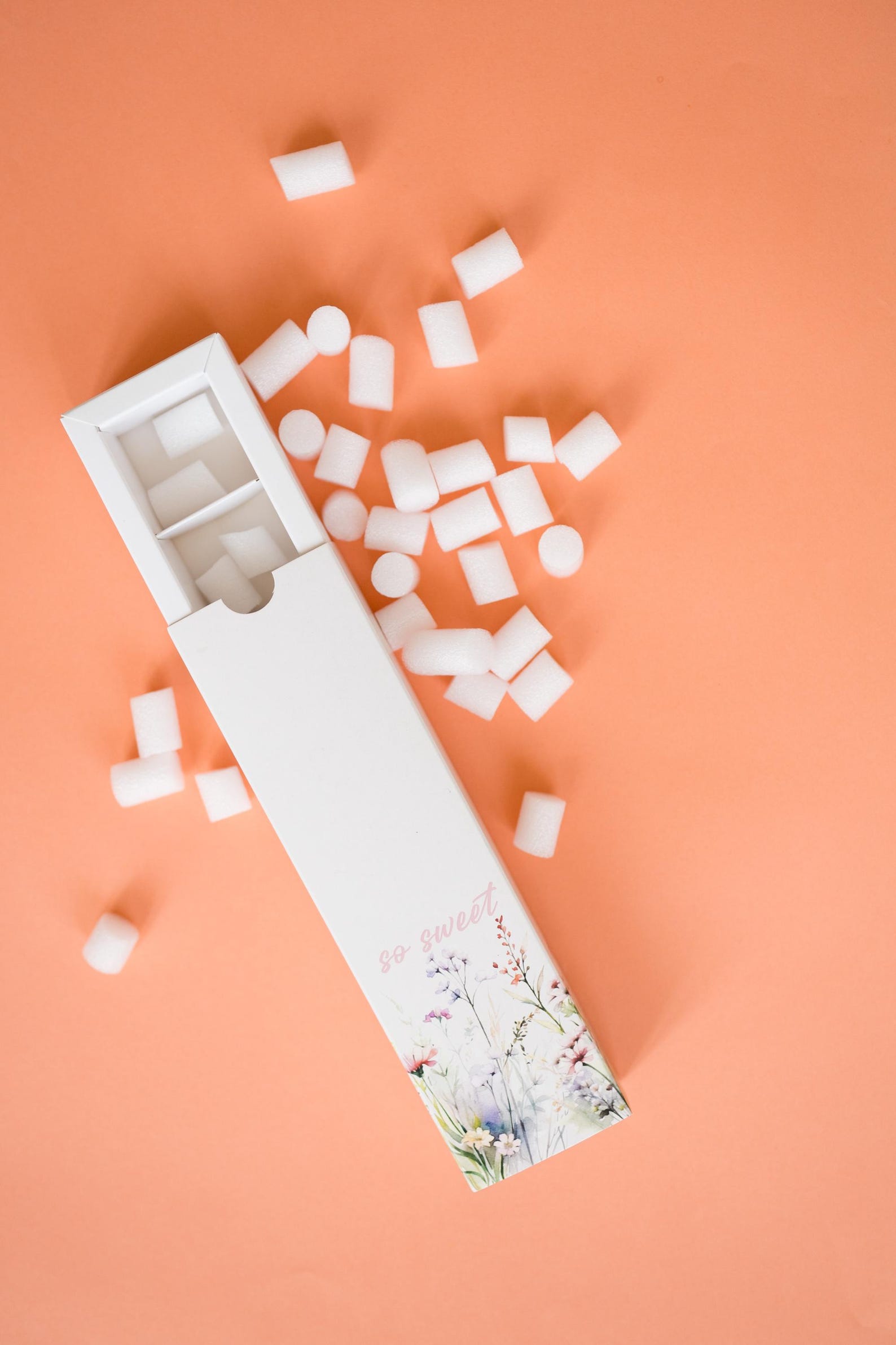 50psc Empty Slide Boxes With Sections for Candies, Cardboard Boxes With ...
