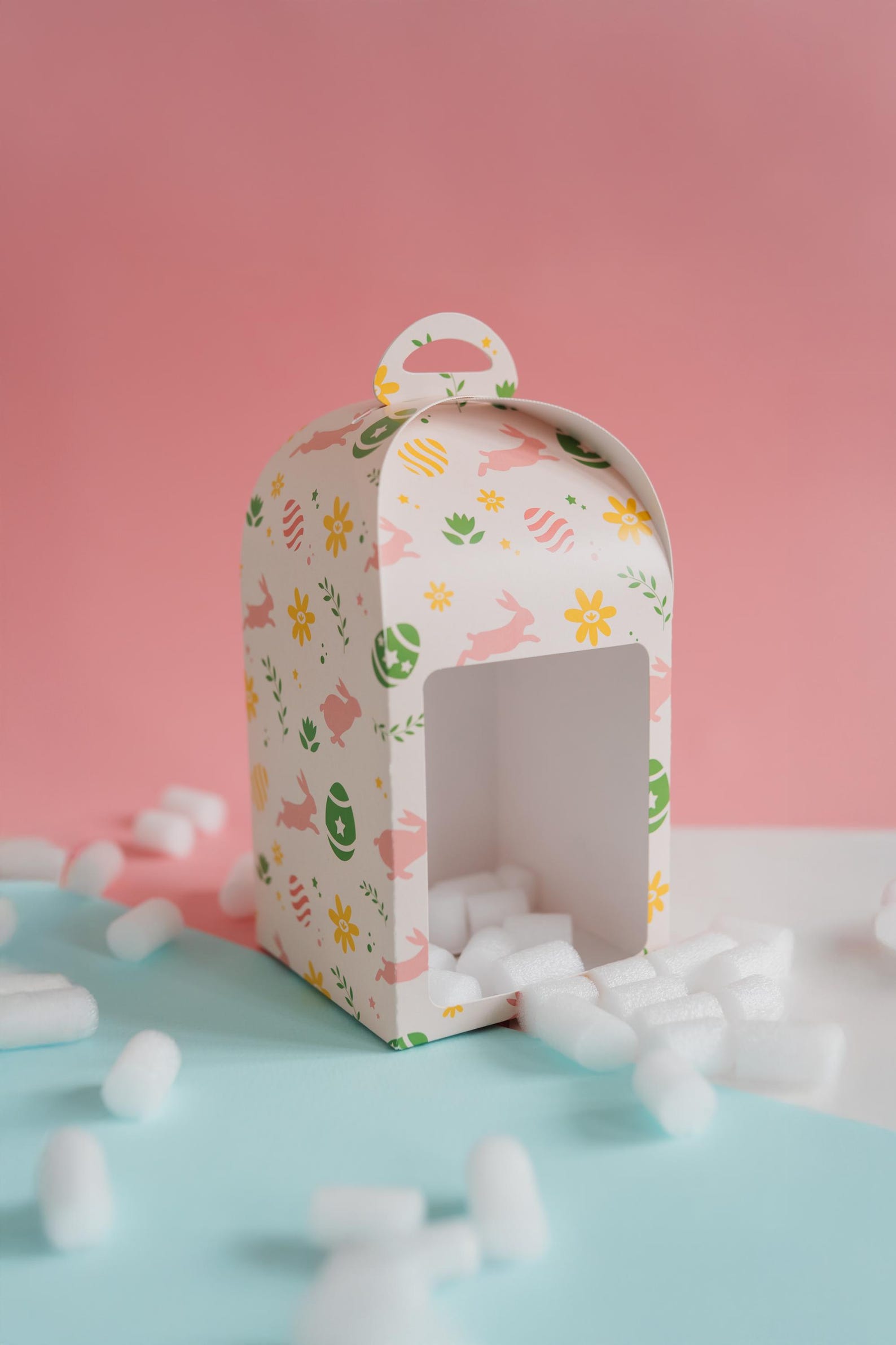 100pcs Empty Showcase Packaging Boxes For: Easter Bread, Cupcakes ...
