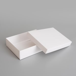 10pcs White Empty Gift Boxes Wide Range of Sizes, Holiday Gift Boxes ...
