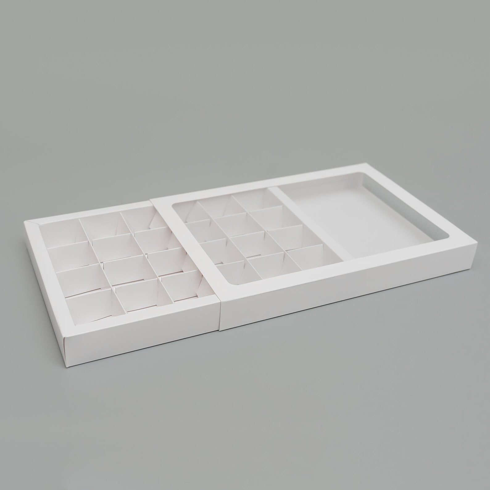 Slide Lid Chocolate Box, Candy Packaging Box With Sections, Custom ...