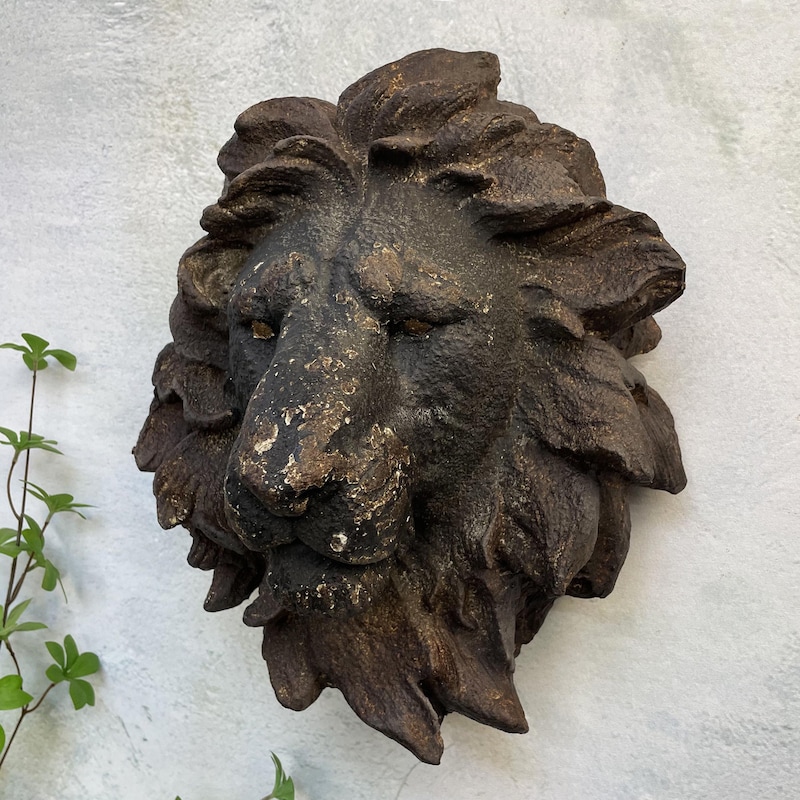 Lion Head Wall Decor - Etsy