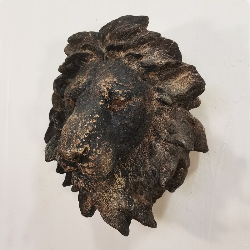 Lion Head Wall Decor - Etsy