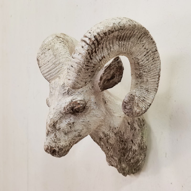 Ram Head Wall Sculpture - Etsy
