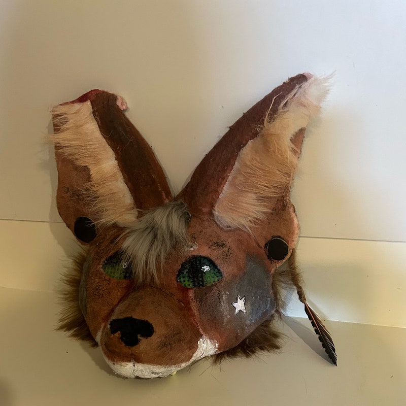 Coyote Mask - Etsy