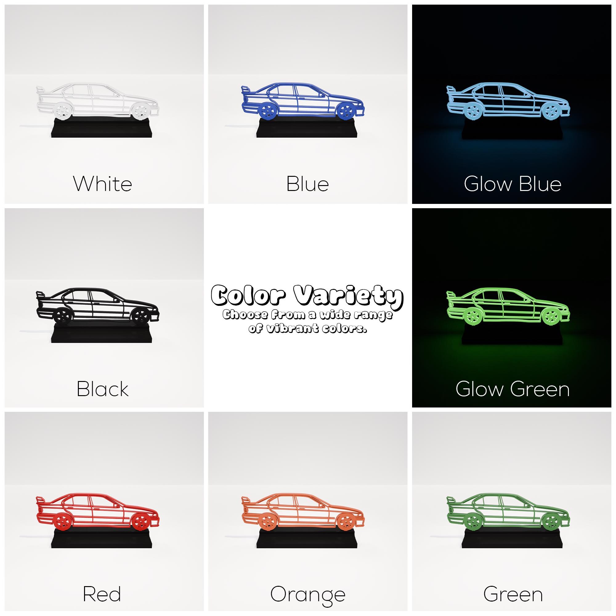 Custom Car Model With Stand, 3D Printed, Customizable, Gift for Dad ...