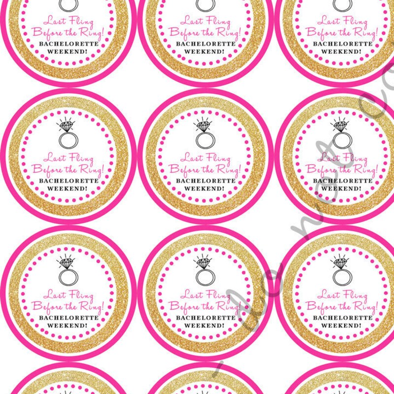 Bachelorette Tags - Etsy