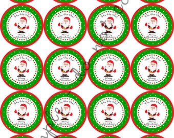 INSTANT DOWNLOAD / Merry Christmas Happy Holidays Santa | Etsy