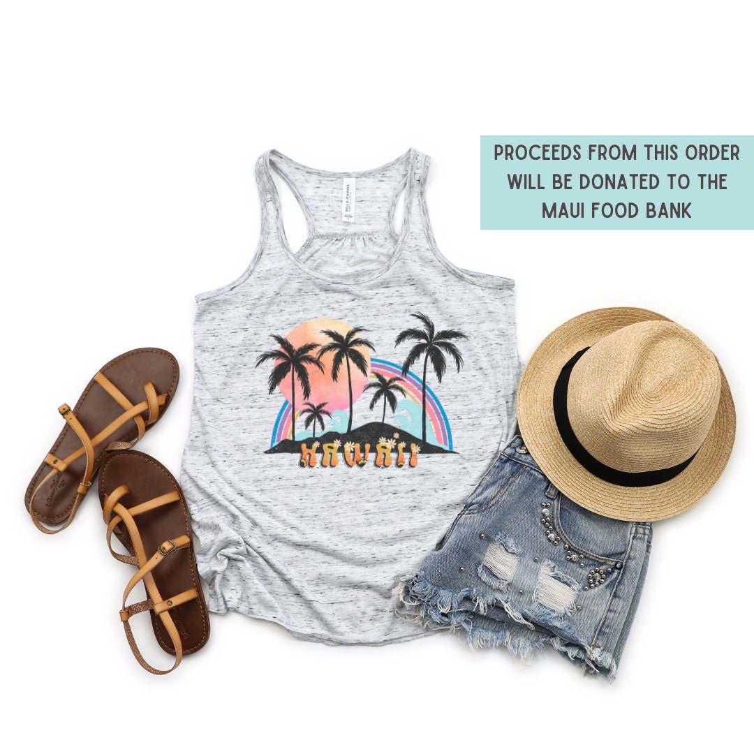 LAHAINA MAUI Strong Hawaii Maui Support Women's - Etsy