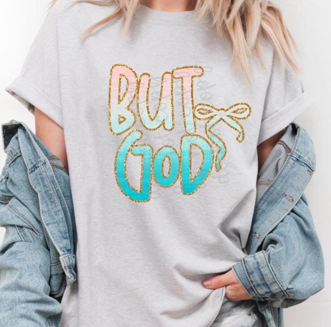 But God Glitter Png, Spirit Religious Png Design, Floral Jesus Png ...