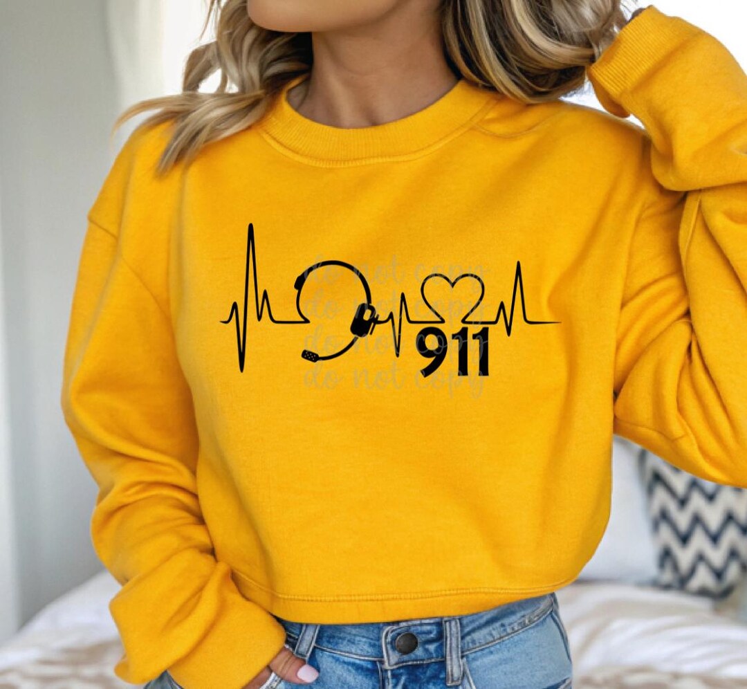 911 Dispatcher PNG: Headset EKG Design (digital Download) - Etsy