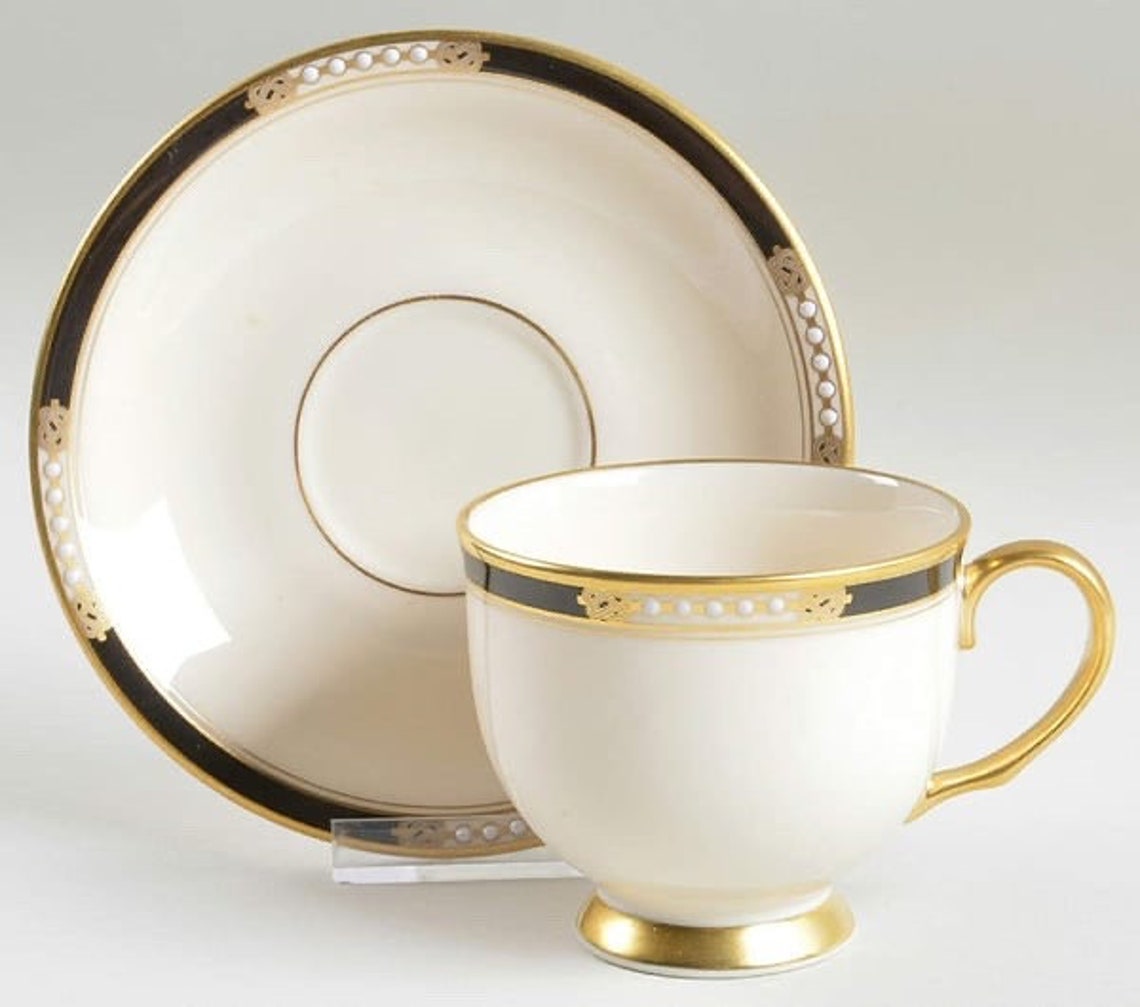 Lenox Hancock Teacup and Saucer - Etsy
