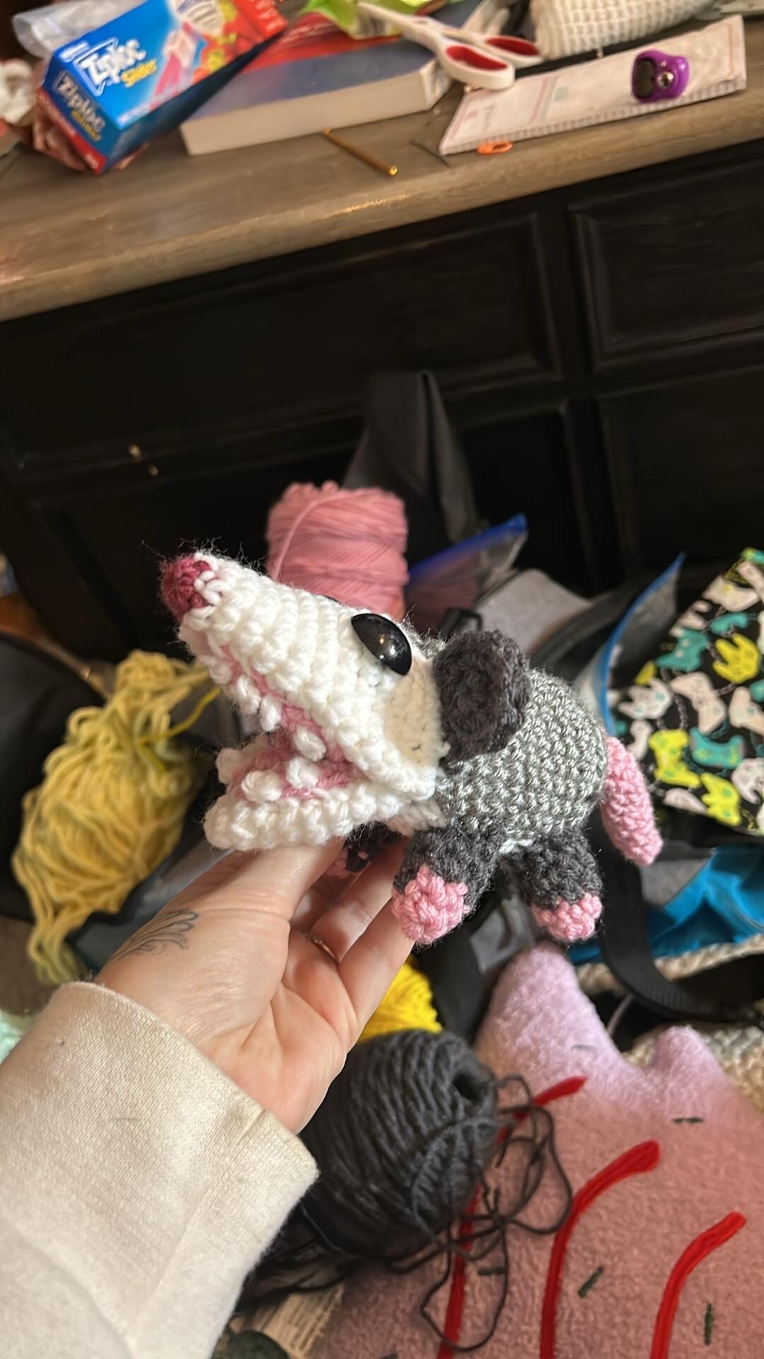 Plush Screaming Possum - Etsy