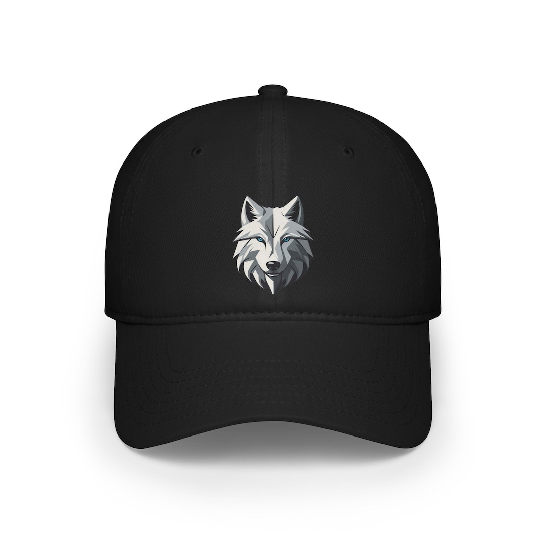 Woof Wolf Baseball Cap, Howling Wolf Cap, Wolf Cap, Lone Wolf Cap, Wolf ...
