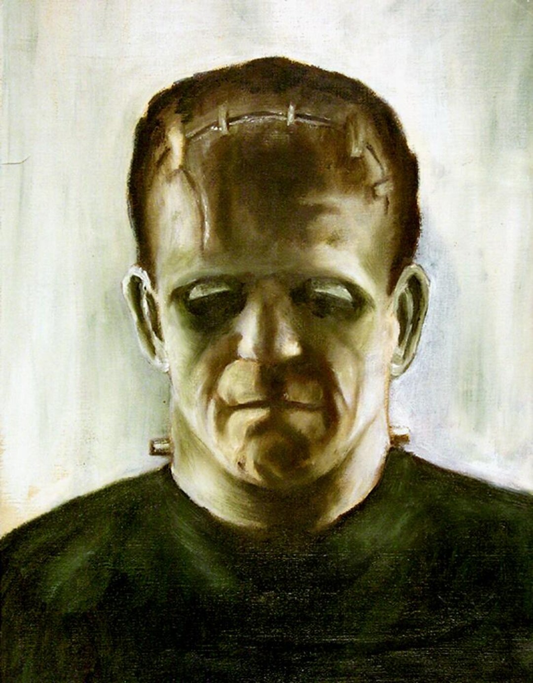 Frankenstein's Monster / First Oil Painting Created by Gary in 1964 in ...