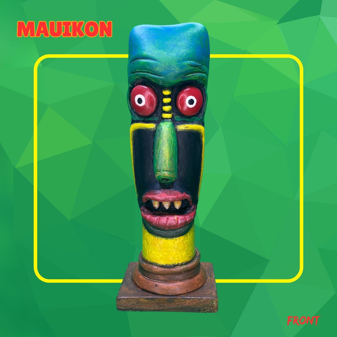 Mauikon Tabonga Tikis OOAK Sculptures by Underground Artist Gary Wray ...
