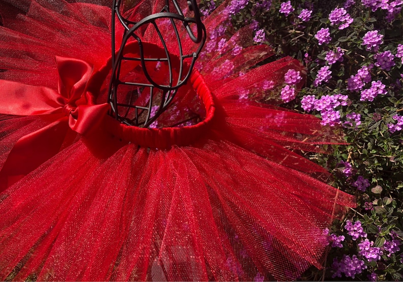 Red Tulle Tutu | Etsy