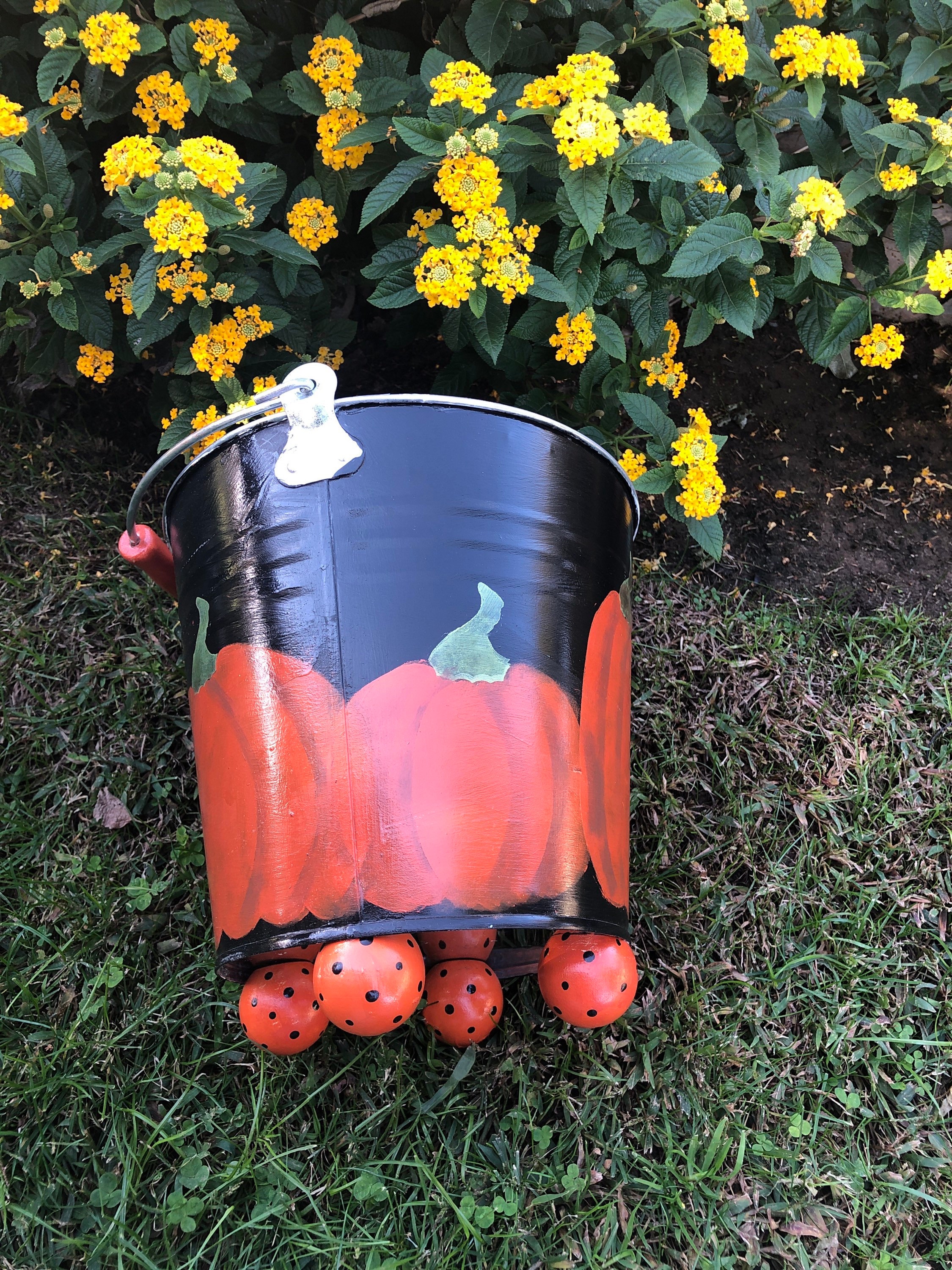 Pumpkin Bucket - Etsy