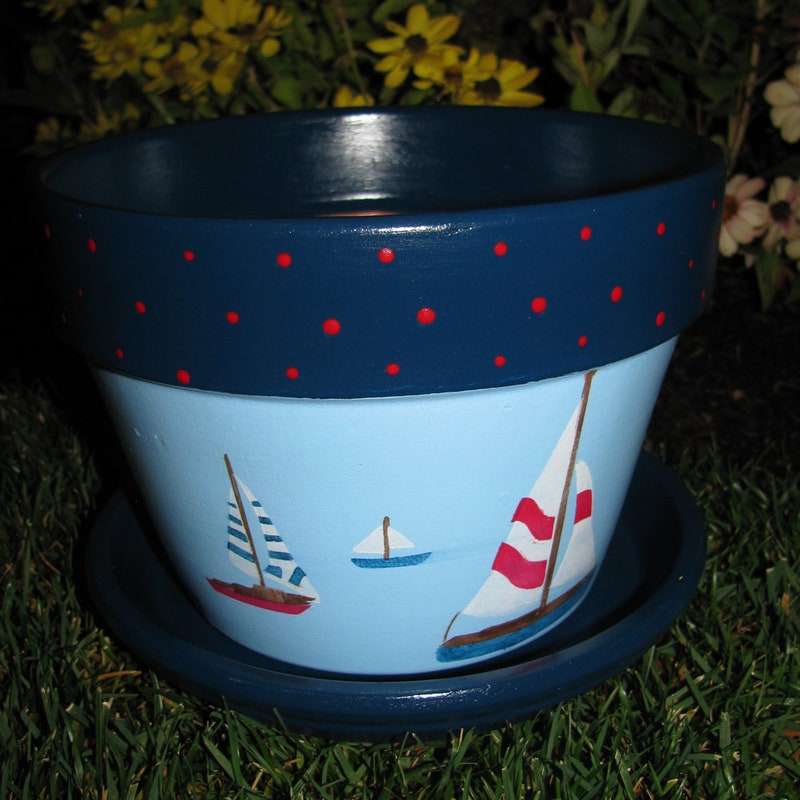 Boat Planter - Etsy