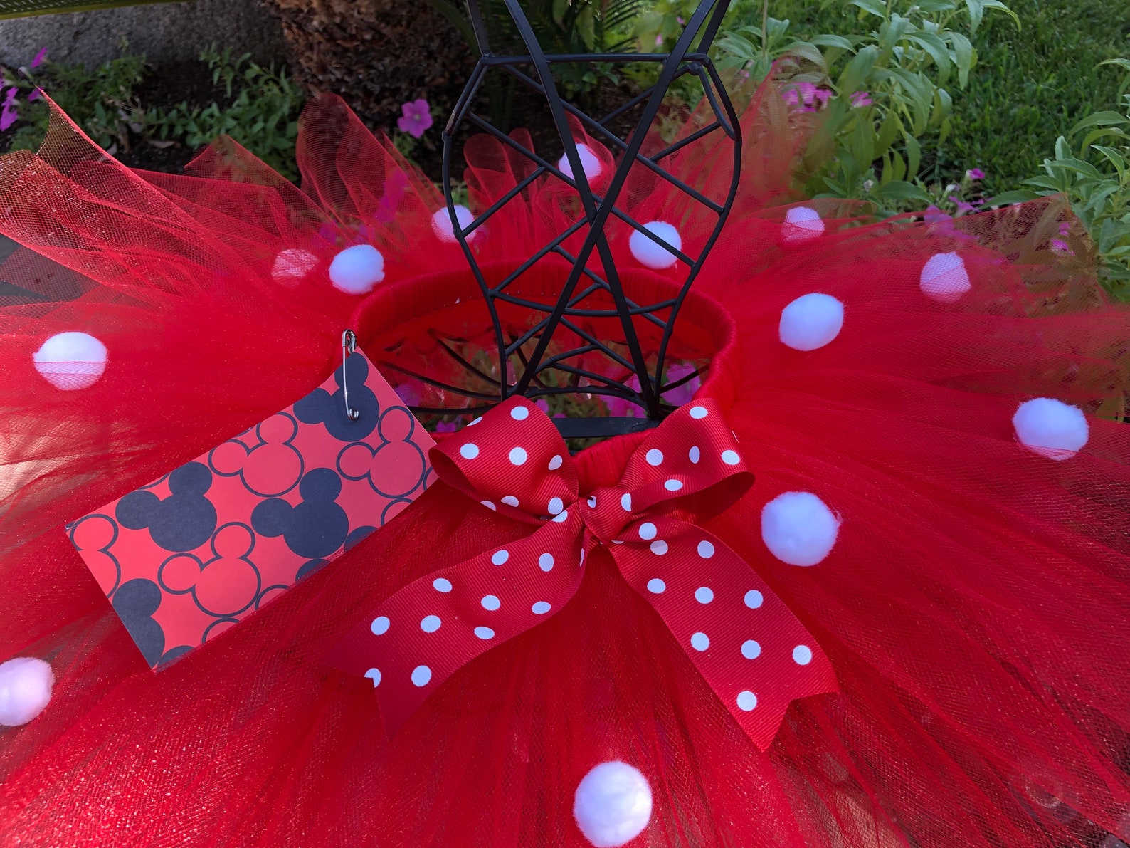 Red Minnie Mouse Tutu - Etsy