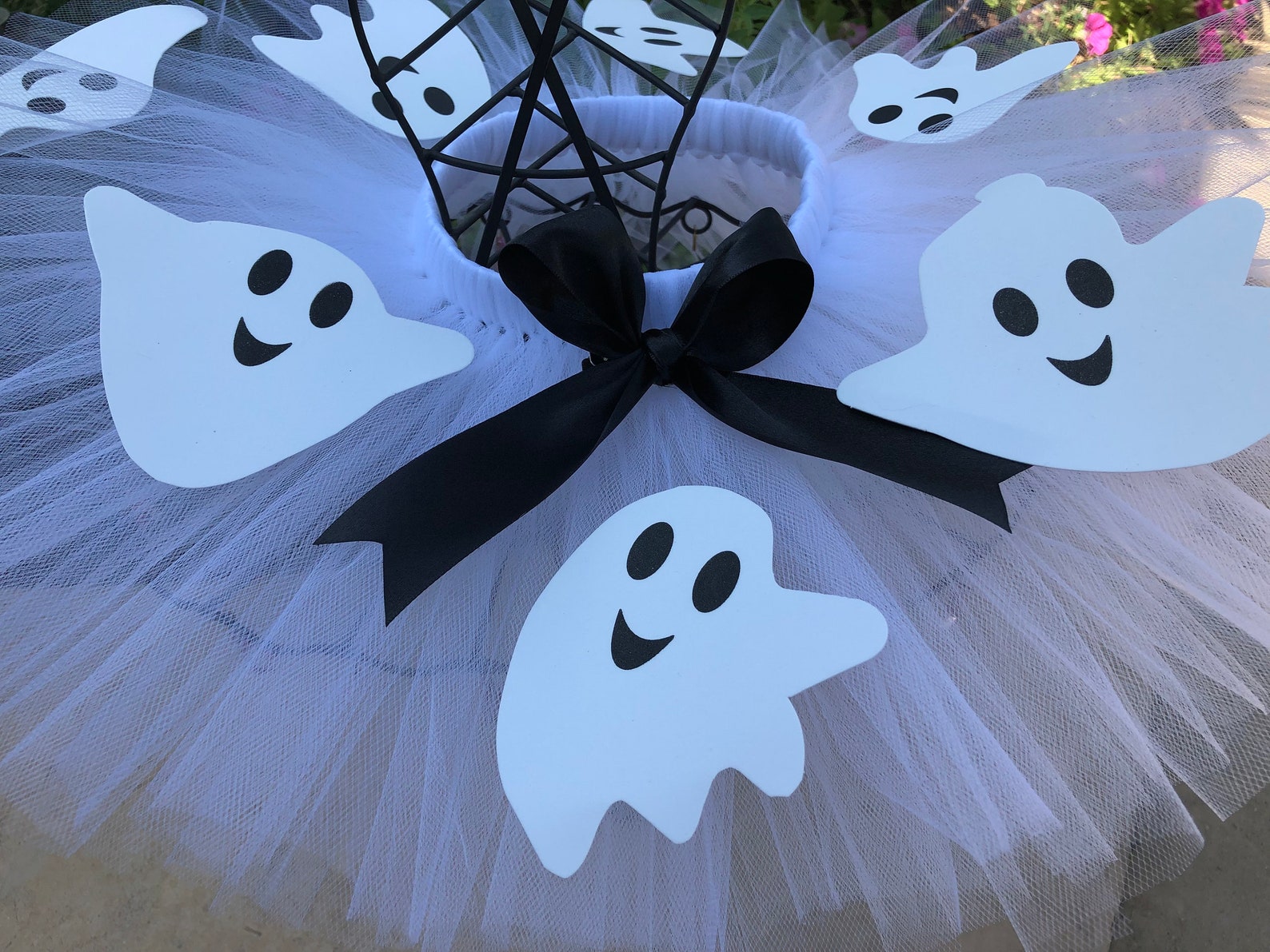 White Ghost Tutu Costume - Etsy