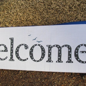 Lighthouse Welcome Sign - Etsy