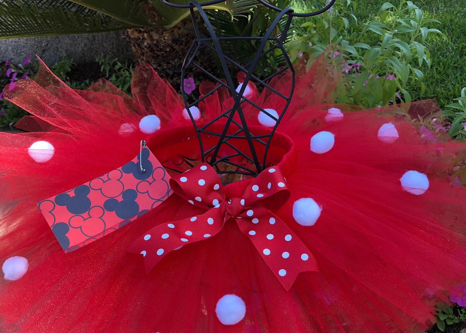 Red Minnie Mouse Tutu - Etsy