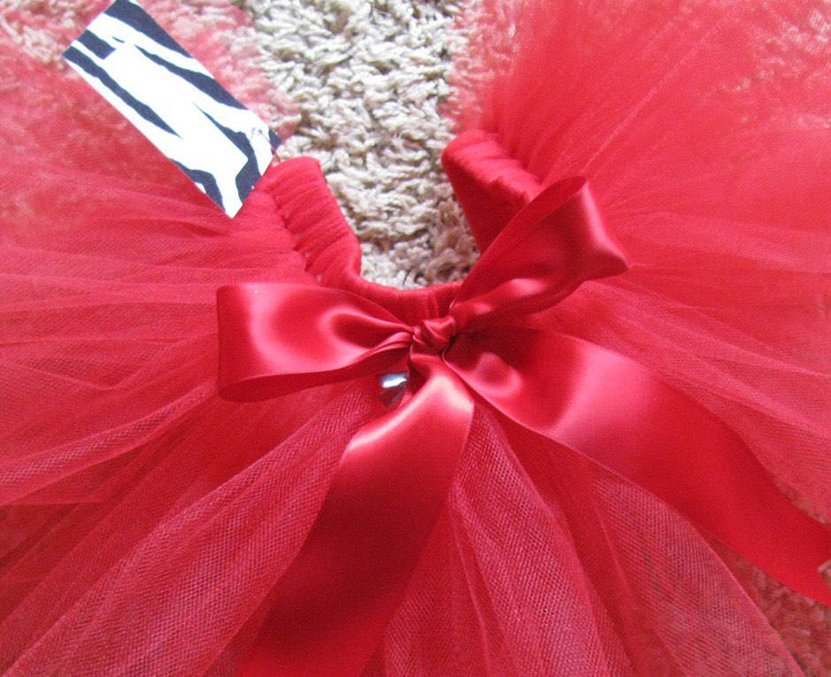 Red Tulle Tutu | Etsy