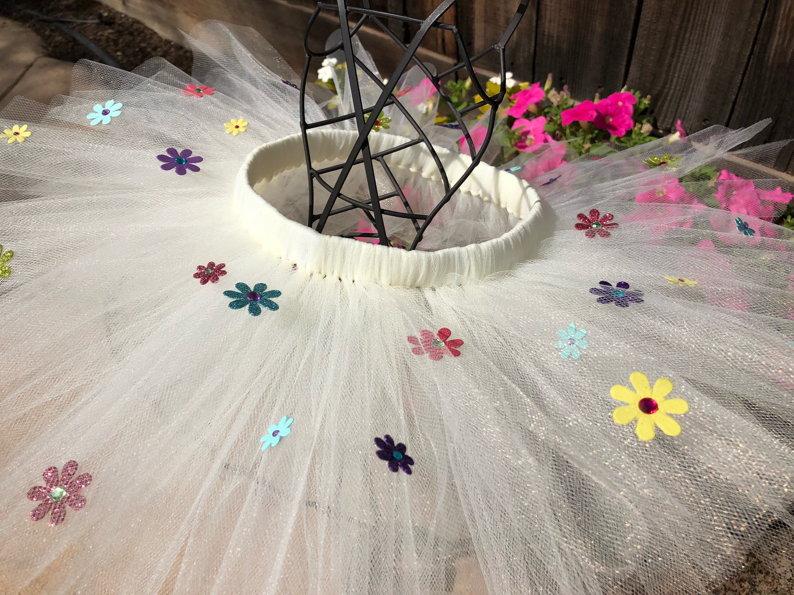 Ivory Flower Tutu - Etsy